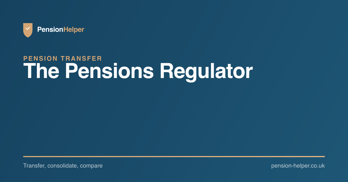 The Pensions Regulator | PensionHelper